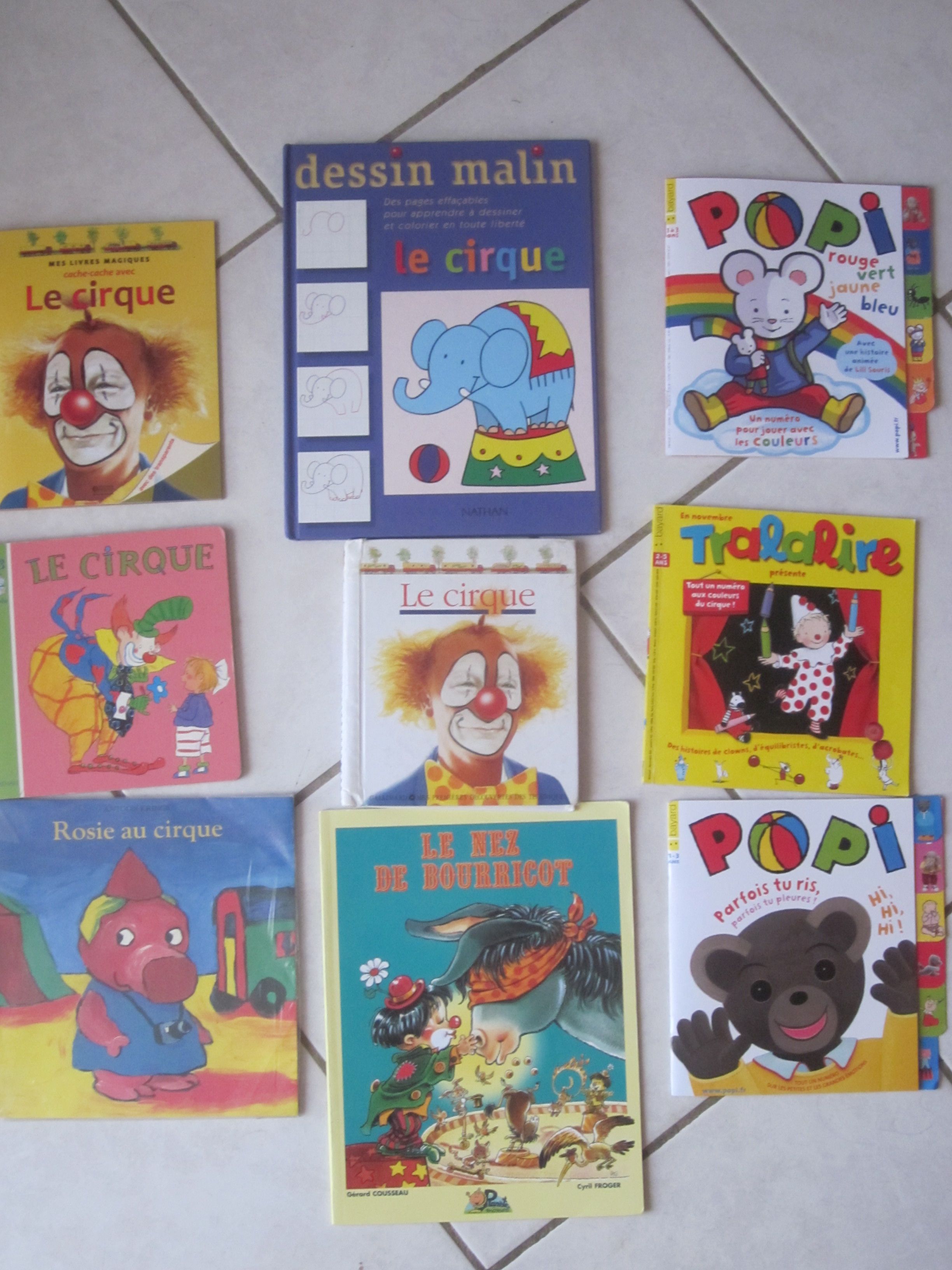 nos lectures : le cirque