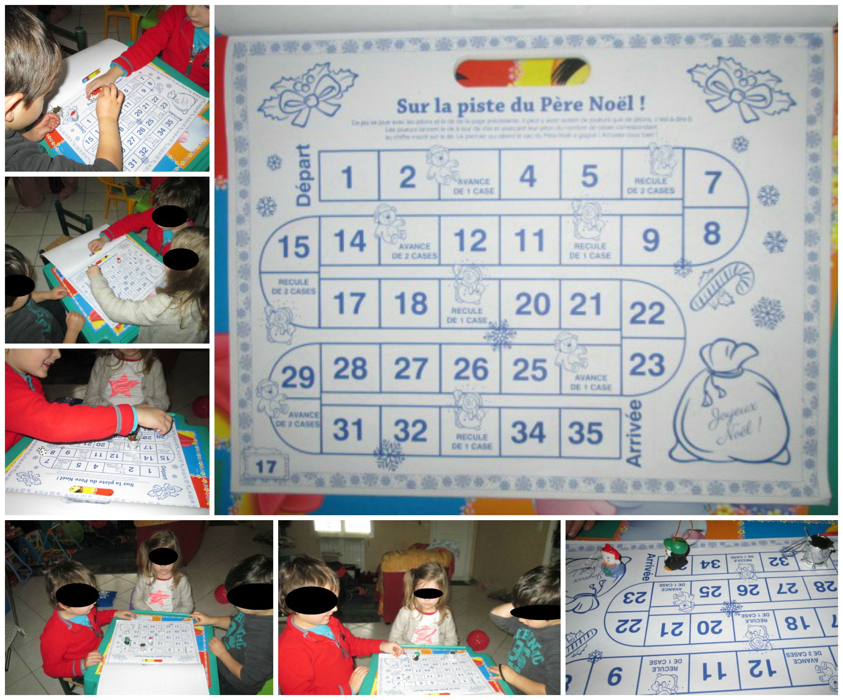 Le jeu de l'oie de Noël